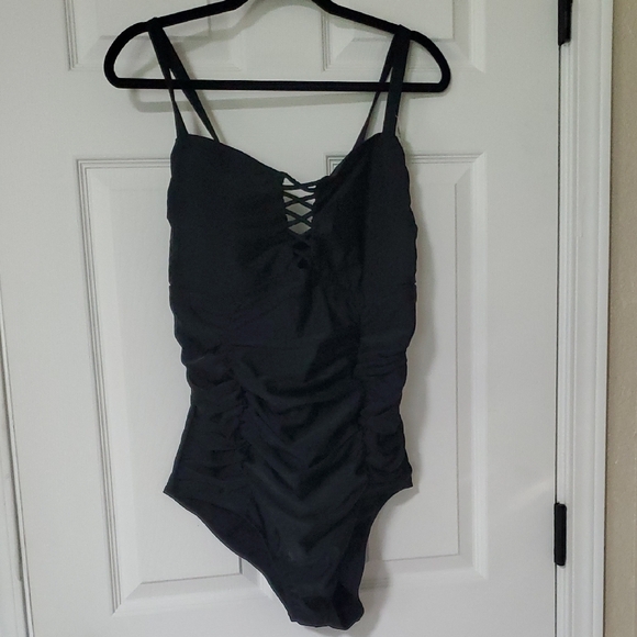 torrid | Swim | Womens Torrid Black One Piece Swimsuit | Poshmark